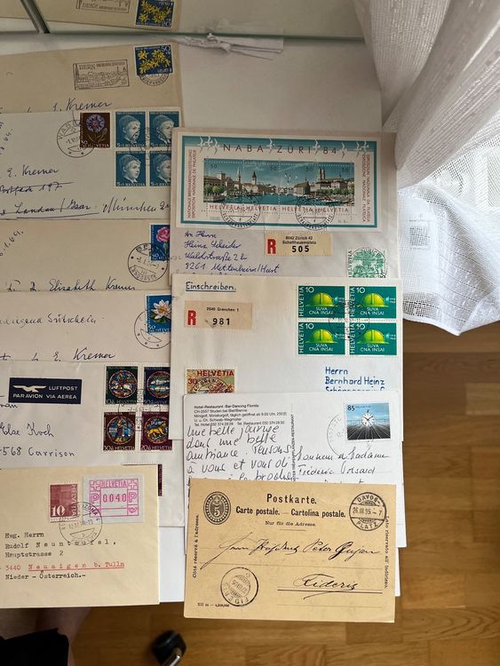 50 FDC/Belege Schweiz ab Alt (Gebraucht) in Murgenthal für CHF 2 – mit Lieferung auf Ricardo kaufen