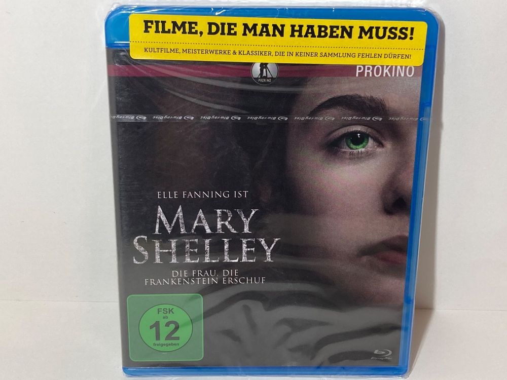 Mary Shelley - Die Frau die Frankenstein erschuf Blu Ray OVP (Gebraucht ...
