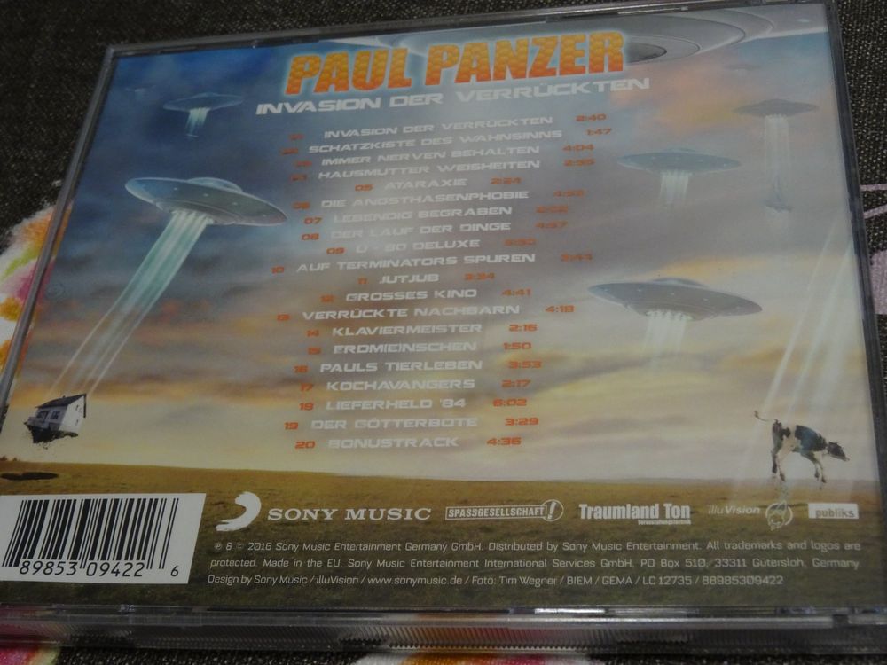 Paul Panzer - Invasion der Verrückten CD (Gebraucht) in Olten für CHF 3 ...