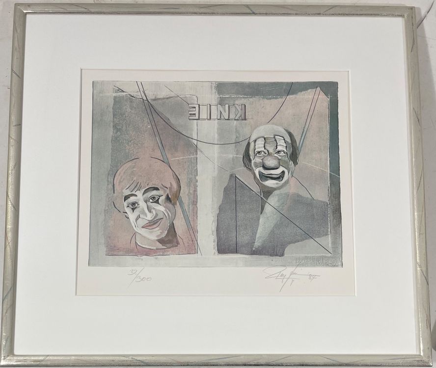Rolf Knie (1949) Lithographie Handsigniert | Kaufen auf Ricardo