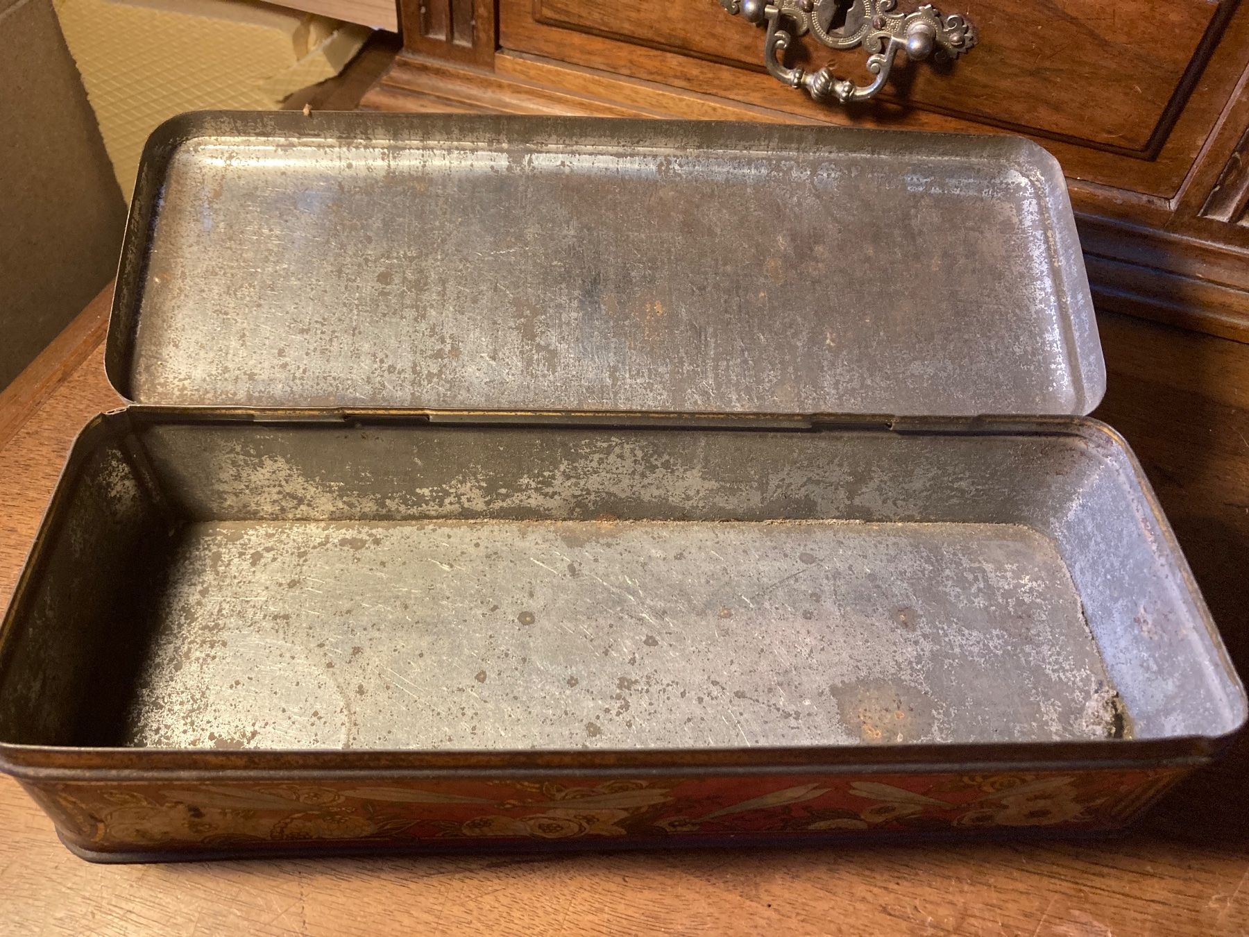 Boite ancienne Libellule Art Déco Blechdose Libelle (D'occasion) à St ...