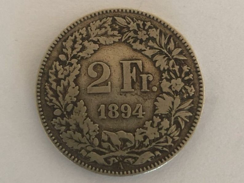 2 Fr. 1894 Silber | Kaufen auf Ricardo