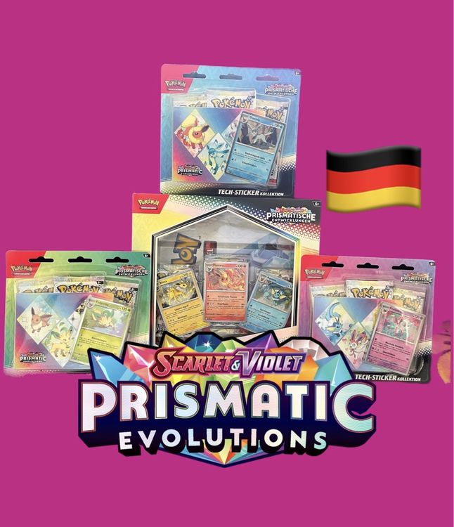Pokémon Prismatische Entwicklung Paket Combi | Kaufen auf Ricardo