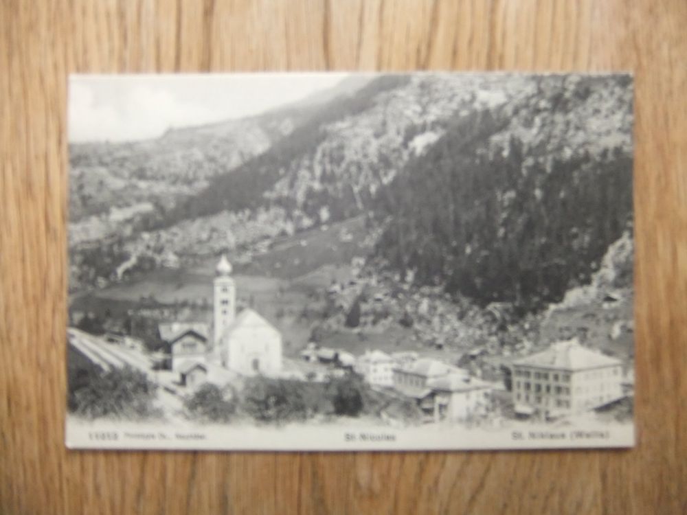 St.Niklaus St. Nicolas Bahnhof der Visp-Zermatt Bahn (Gebraucht) in St. Niklaus VS für CHF 10.5 ...