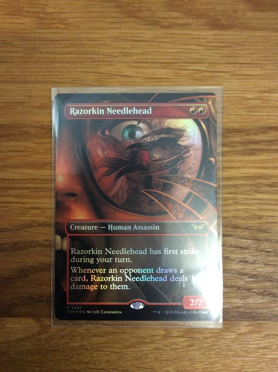 MTG - Razorkin Needlehead Foil Borderless Mirror Monster x1 | Kaufen ...