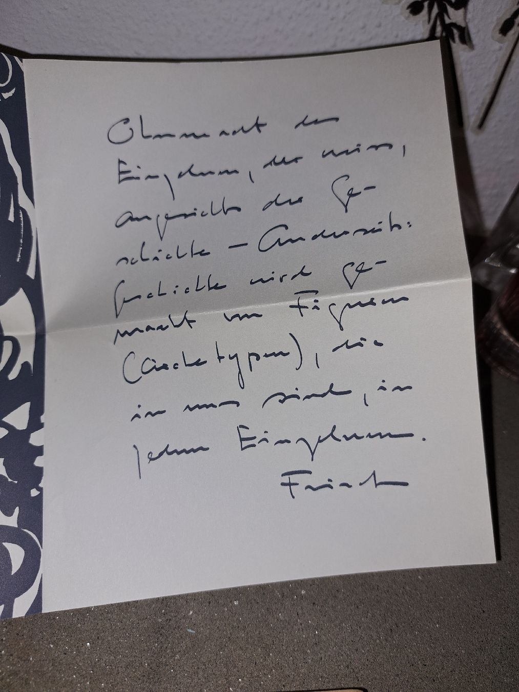 Max Frisch: Als der Krieg zu Ende war - und Original Brief (Gebraucht ...