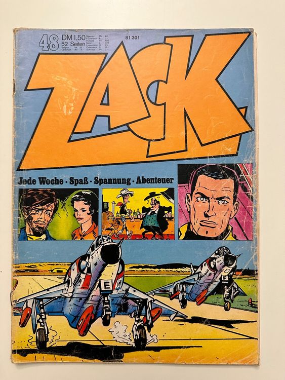 Rarität Zack Comics 48 von 1972 (Gebraucht) in Münsingen für CHF 6.5 ...