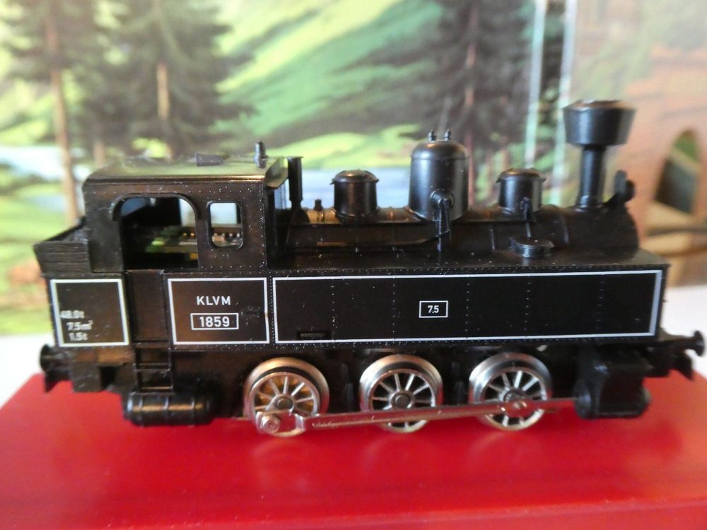 Märklin KLVM 1859 Dampflok H0 WS/int 19 (D'occasion) à Winterthur pour ...