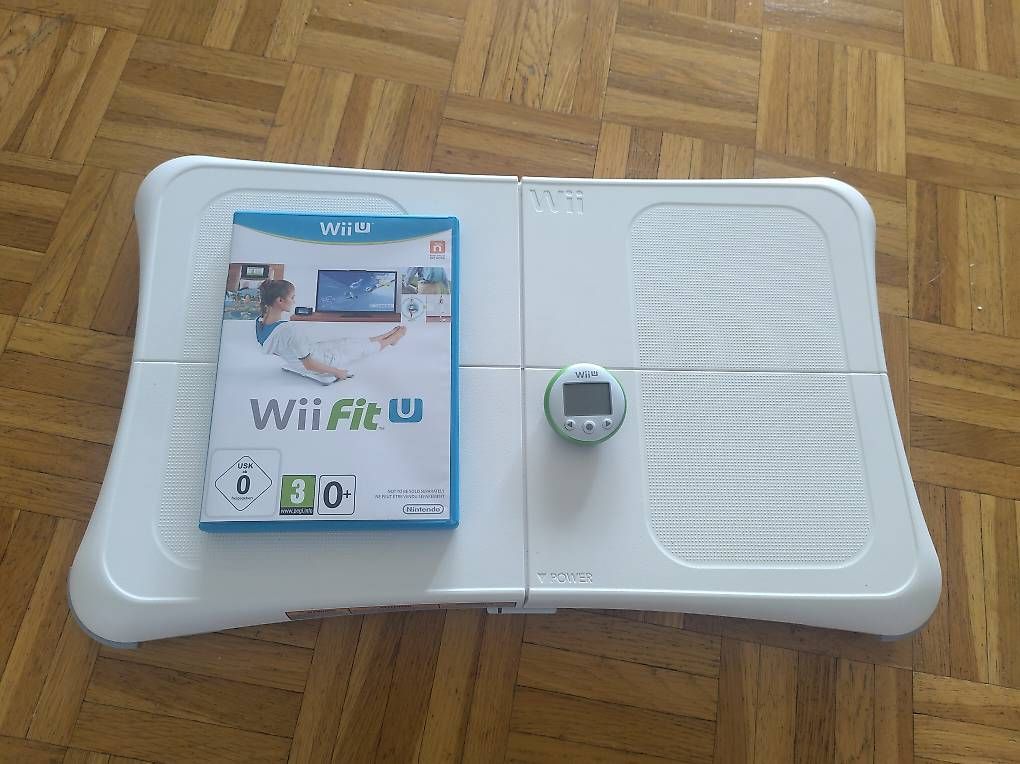 Wii Fit U mit Balance Board + Fit Meter + neue Batterien (Gebraucht) in ...