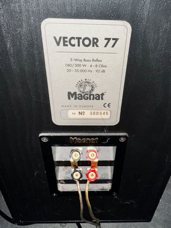 Magnat Vector 77 3-Weg Bassreflex Standlautsprecher (Gebraucht) in ...