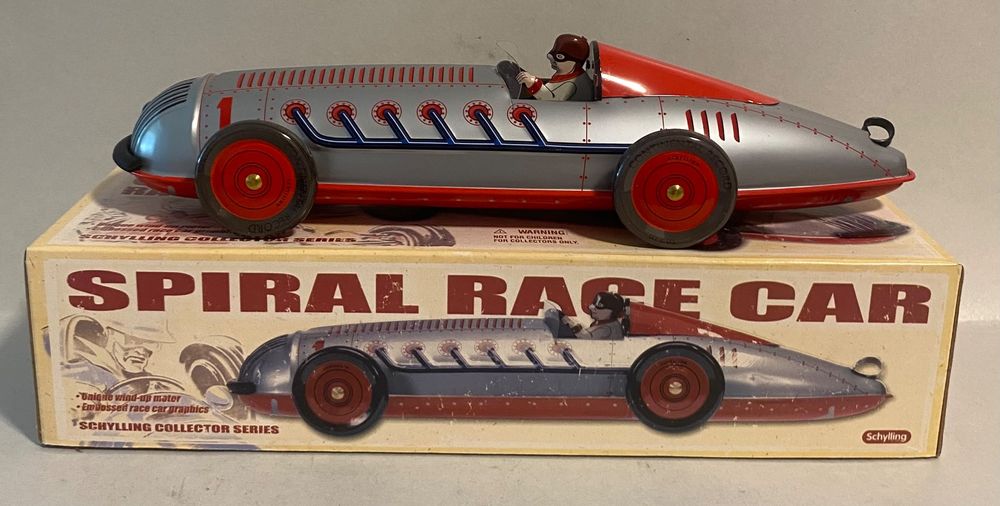 Schylling Spiral Race Car Blech Modell Auto | Kaufen auf Ricardo