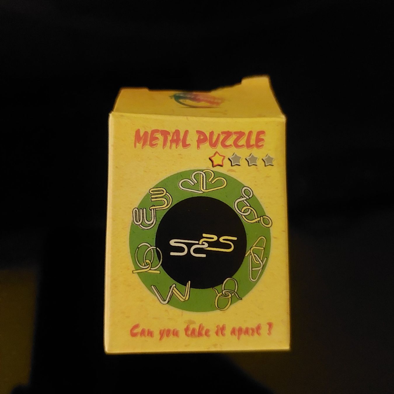 Metall Puzzle Geduldspiel, Knobelspass f. kalte Tage! (Gebraucht) in ...