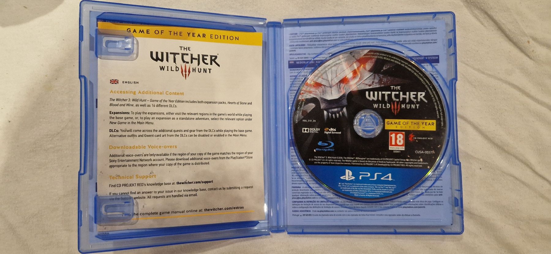 The Witcher 3: Wild Hunt GOTY - PS4 - Top Zustand! (Gebraucht) in ...