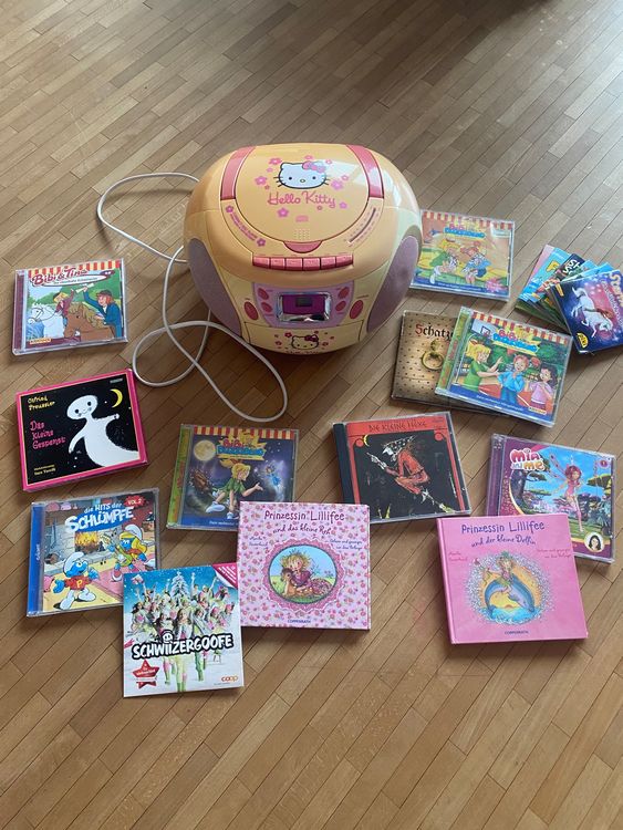 Hello Kitty CD Player mit Kinder CD's (Gebraucht) in Seuzach für CHF 17 ...