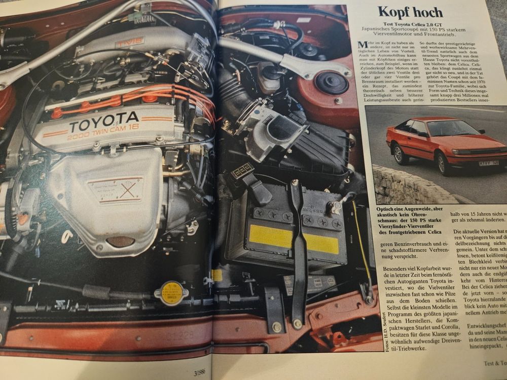 AMS 3/86 Fiat Panda Alfa 75 Toyota Celica Peugeot 505 Fam xx | Kaufen ...