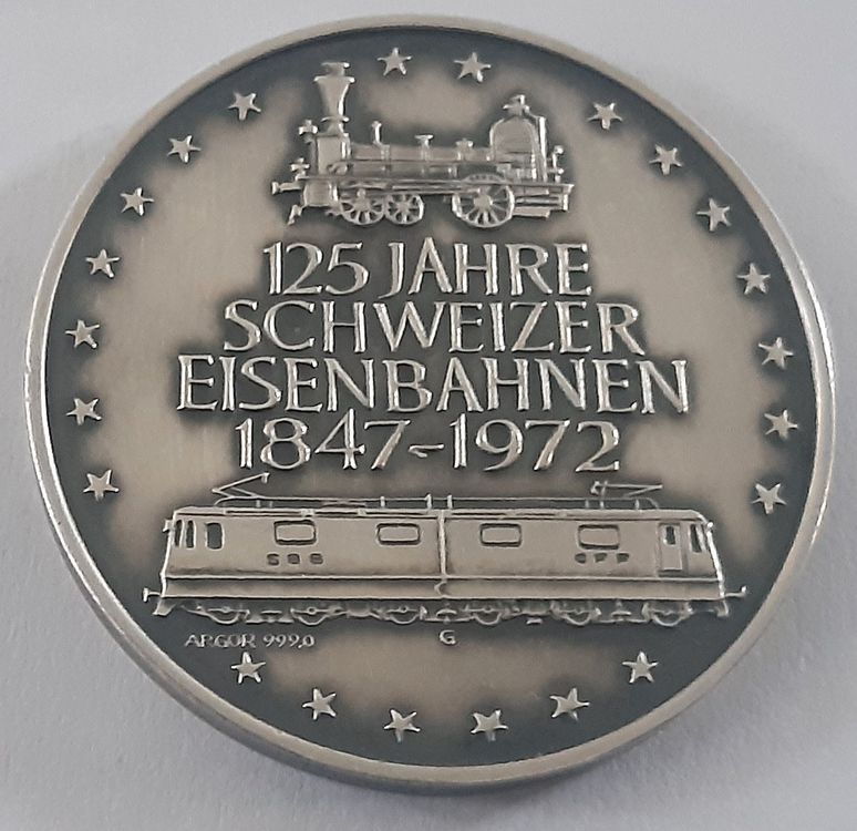 125 Jahre Schweizer Eisenbahnen 1847-1972 (Gebraucht) in Ebikon für CHF 23 – mit Lieferung auf ...