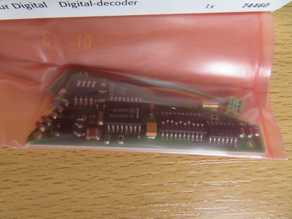 74460 Märklin HO 2x Digi-Decoder Weichen (Neu und originalverpackt) in ...