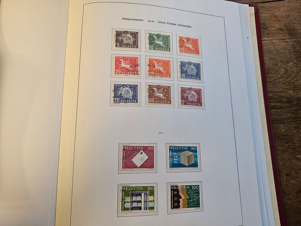 CH 1956-99 UPU UNION POSTAL UNIVERSELLE 1-18 (D'occasion) à Monte ...