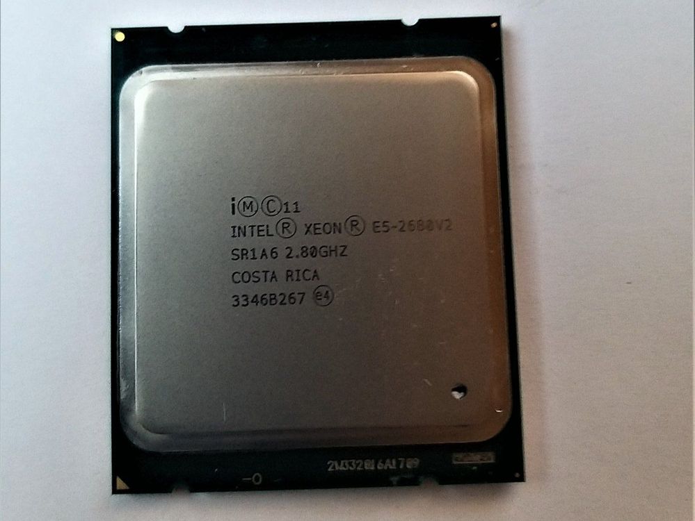 CPU Intel Xeon E5-2680v2 | Kaufen auf Ricardo