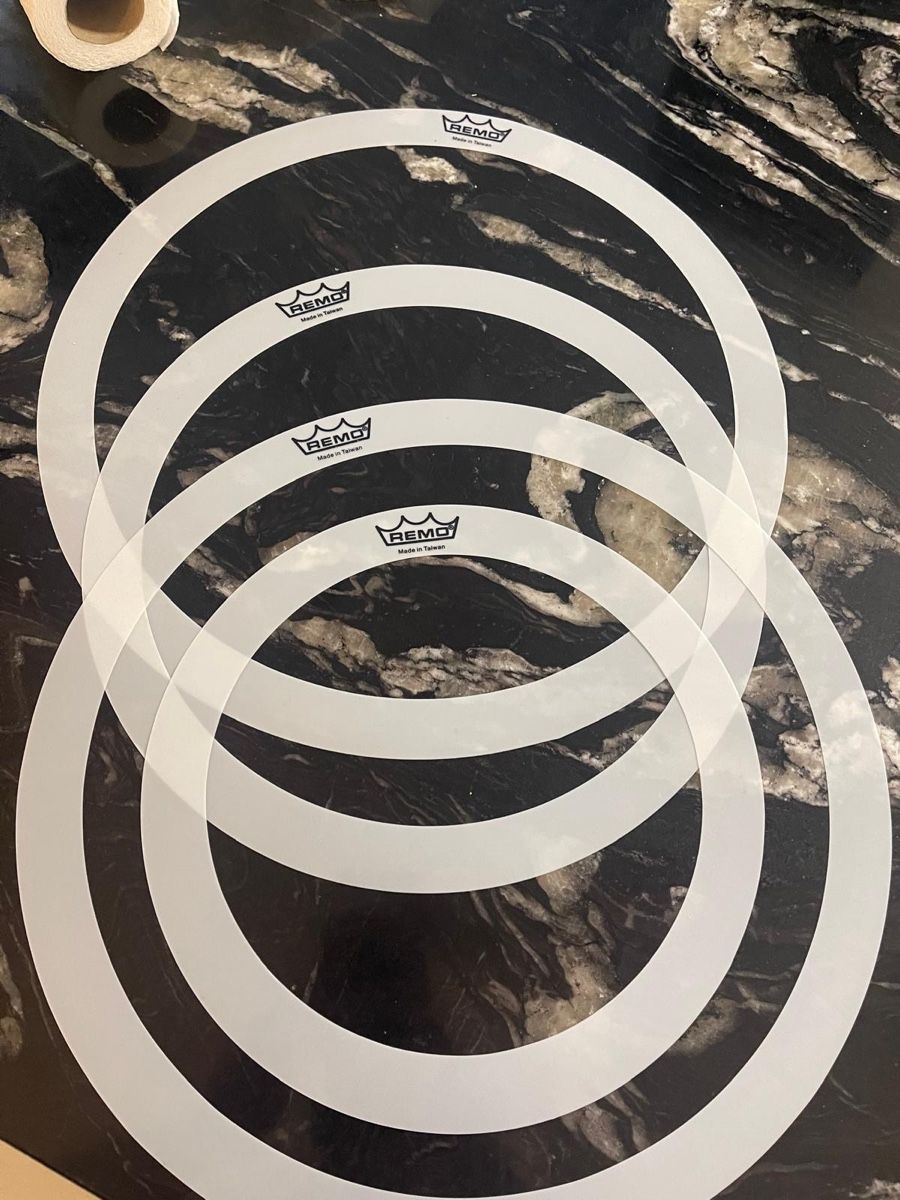 Remo Rem-O-Ring Set 10", 12", 14", 14" - État impeccable! (D'occasion ...
