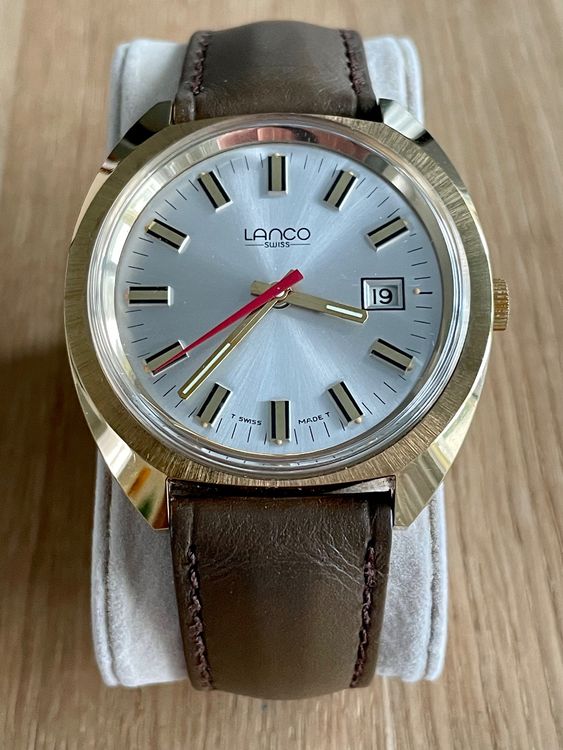 Vintage Armbanduhr Lanco Swiss automatic (Gebraucht) in Esslingen für ...