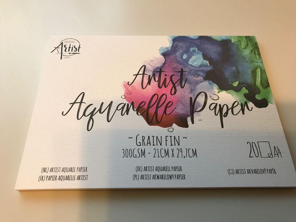 Aquarell Papier DIN A4 -Artist- (Neu und originalverpackt) in ...