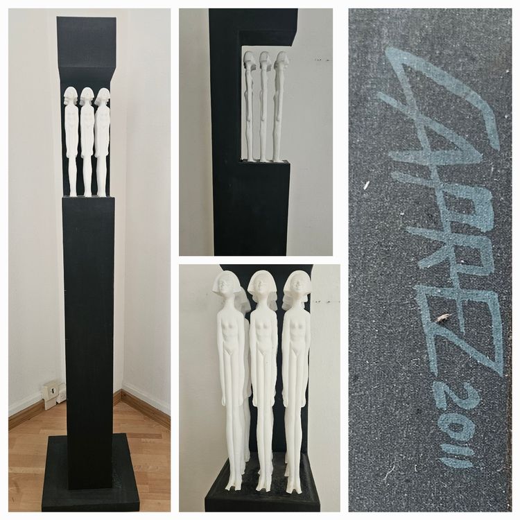 CLAUDIO CAPREZ/ Einzigartige Skulptur/ Höhe: cm 190 (Gebraucht) in ...