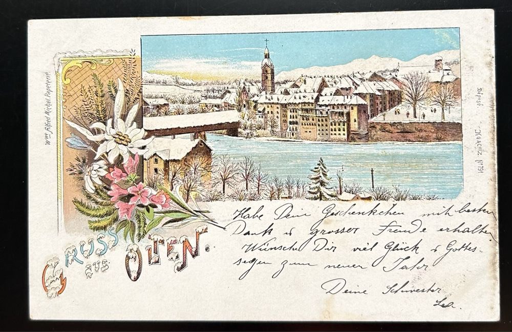 Gruss aus Olten Litho (Gebraucht) in Horw für CHF 22 – mit Lieferung auf Ricardo kaufen