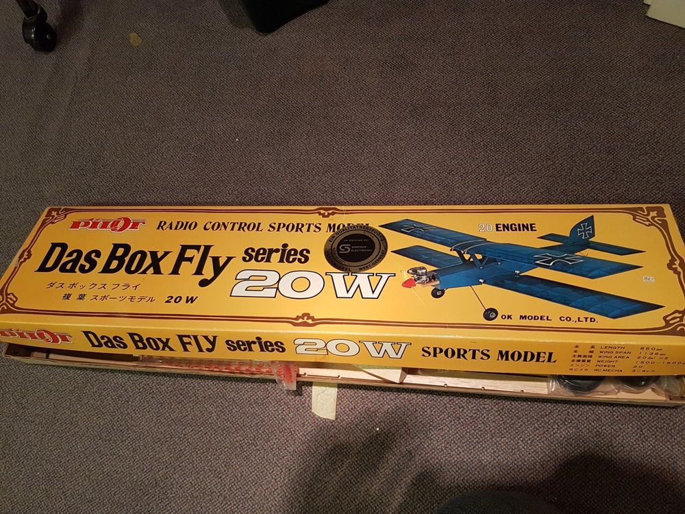 Das box fly pilot doppeldecker (Neu (gemäss Beschreibung)) in Perly für ...