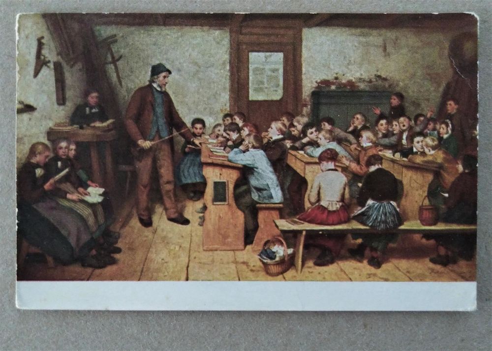 Albert Anker Die alte Landschule 1928 PJ | Kaufen auf Ricardo
