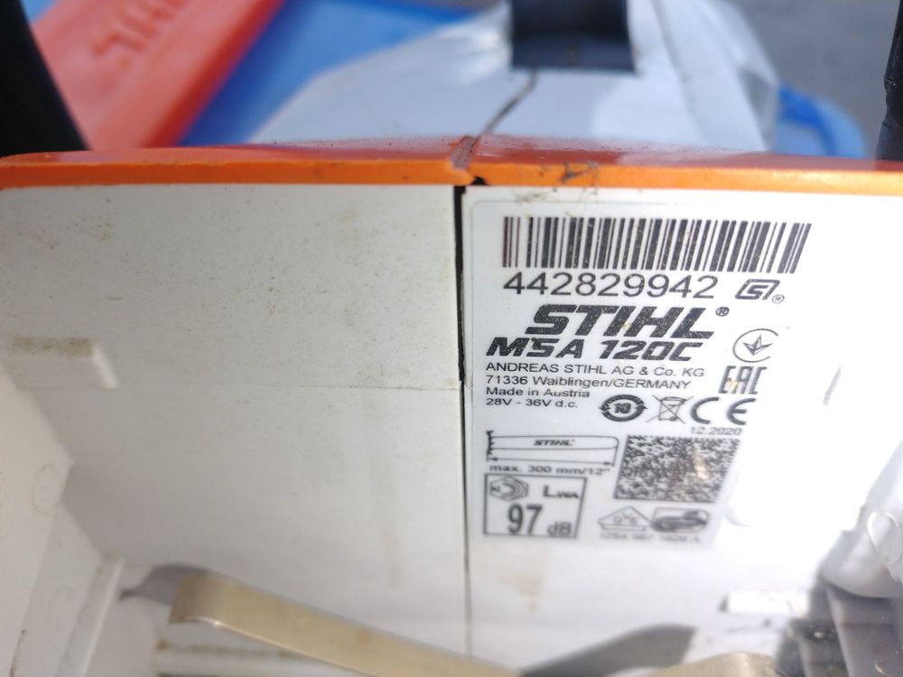 Stihl MSA 120C Akku Motorsäge ohne Akku | Kaufen auf Ricardo