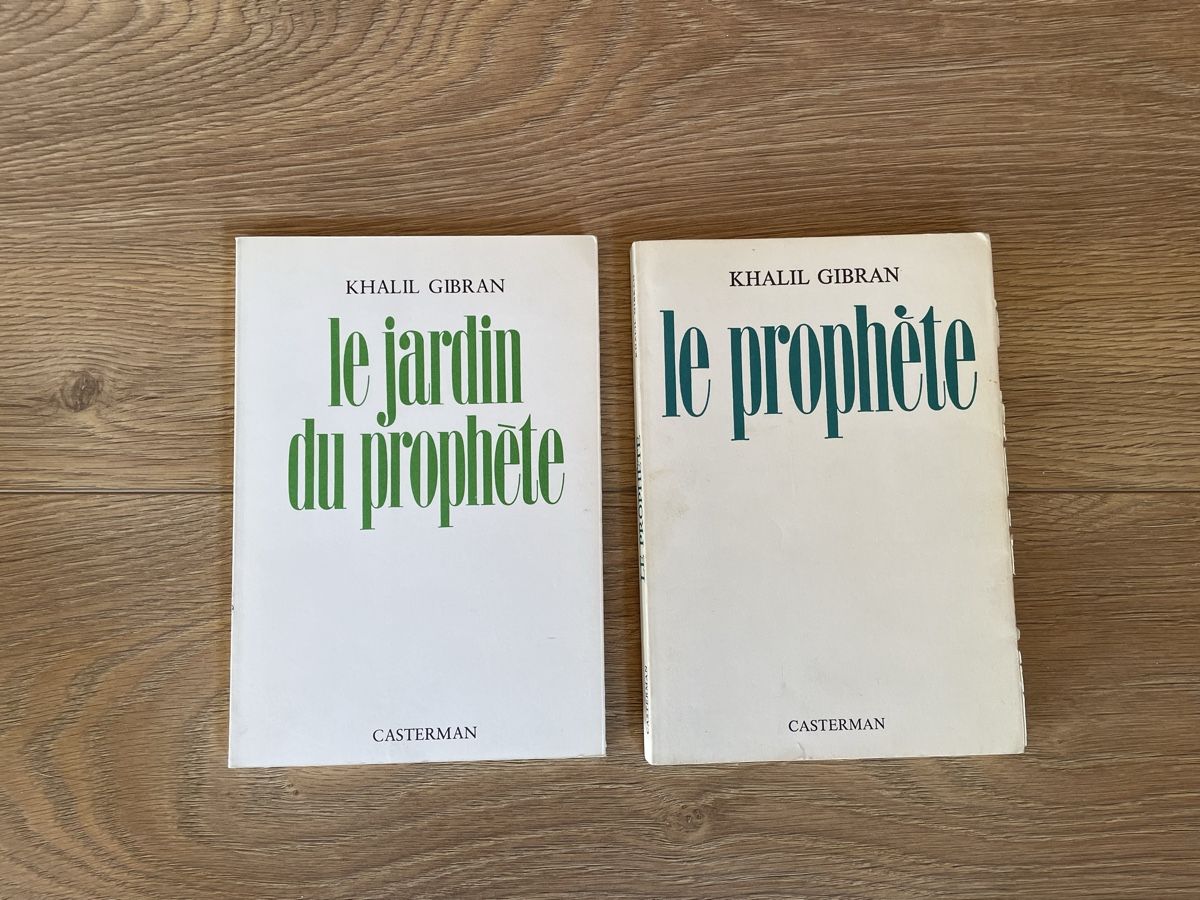 Livres : Le Prophète + Le Jardin du Prophète - K. Gibran (D'occasion) à ...
