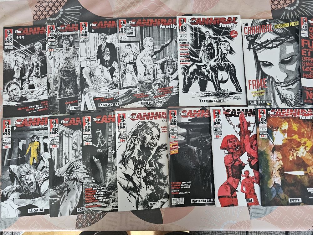Cannibal Family & Torture Garden - Fumetti horror rari (Neu (gemäss ...