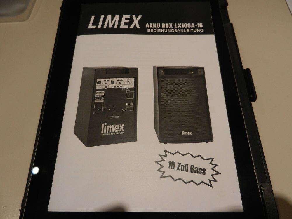 Limex Boxen mit 10 Zoll Bass | Kaufen auf Ricardo