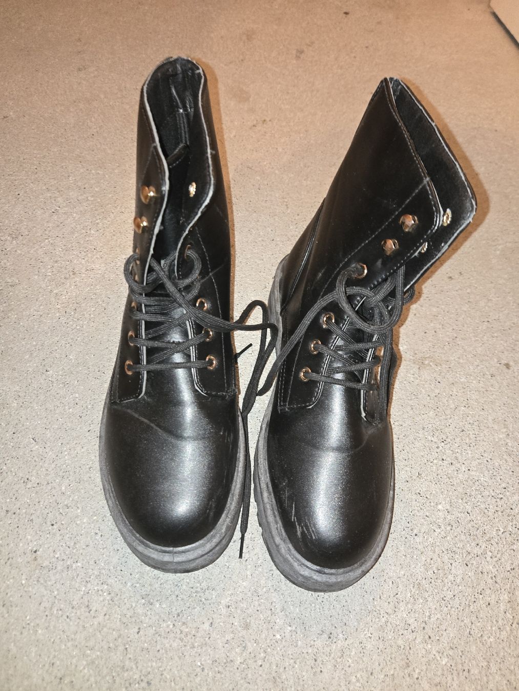 Schwarze Winter Boots, Gr. 41 - Warm und stylisch! (Gebraucht) in ...