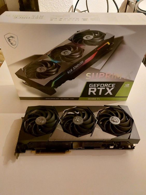 MSI RTX 3080 TI Suprim Edition | Kaufen auf Ricardo