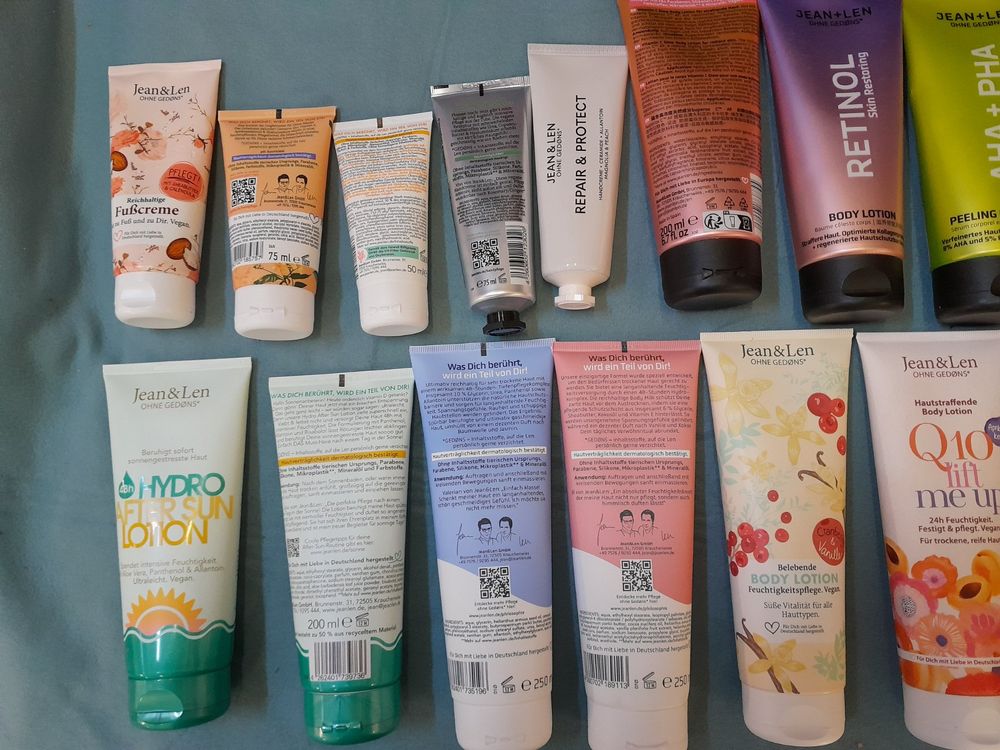 11 JEAN&LEN BODYLOTION, BODYMILK, HANDCREME, AFTERSUN (Neu (gemäss Beschreibung)) in Eggenwil ...
