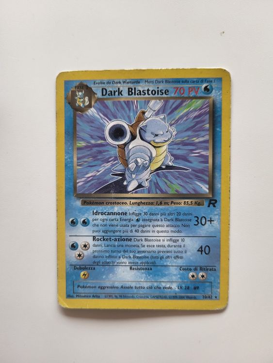 Pokemon Dark Blastoise | Kaufen auf Ricardo