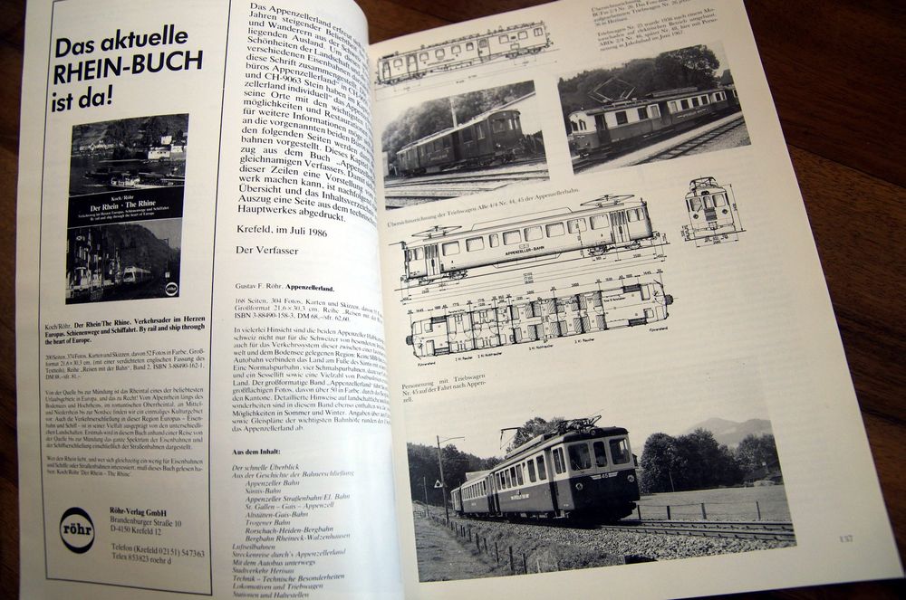 Appenzeller Bahnen - Reisebilder von den Bahnen/Bussen (Gebraucht) in ...