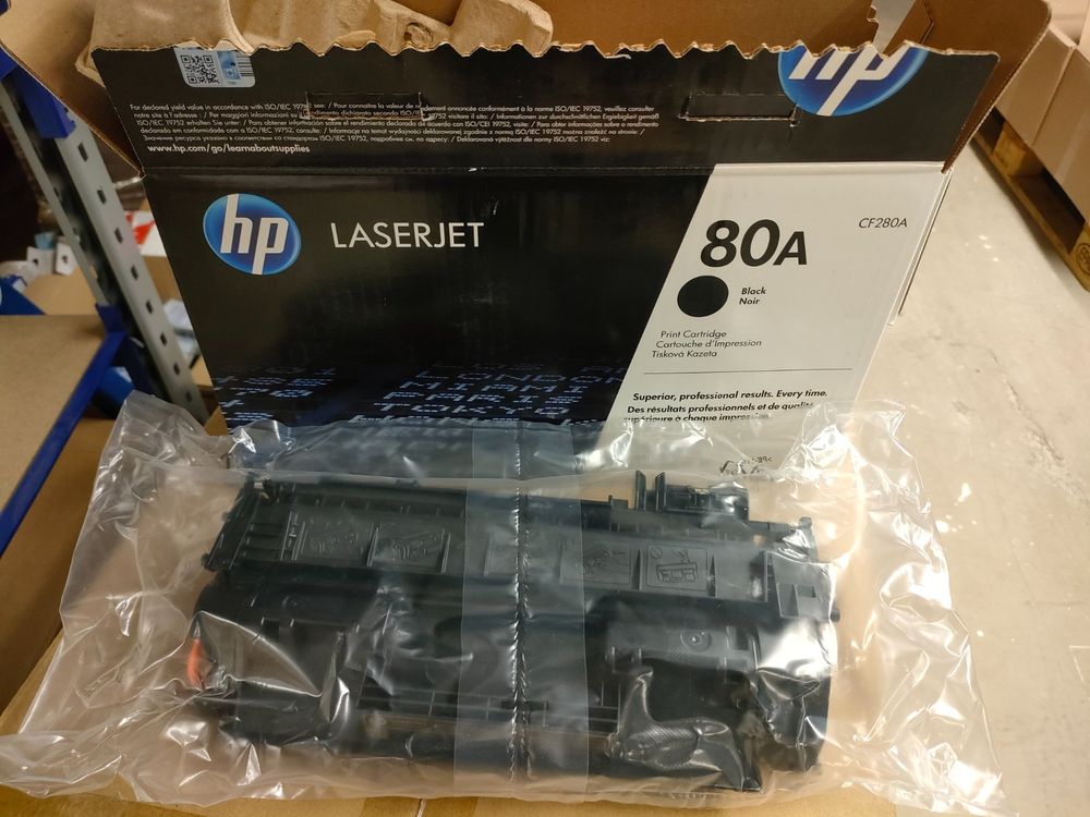HP Toner black 80A CF280A (Neu (gemäss Beschreibung)) in Schongau für ...