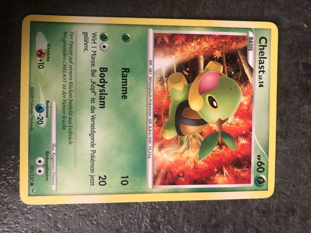 Chelast, originale Pokemonkarte, | Kaufen auf Ricardo