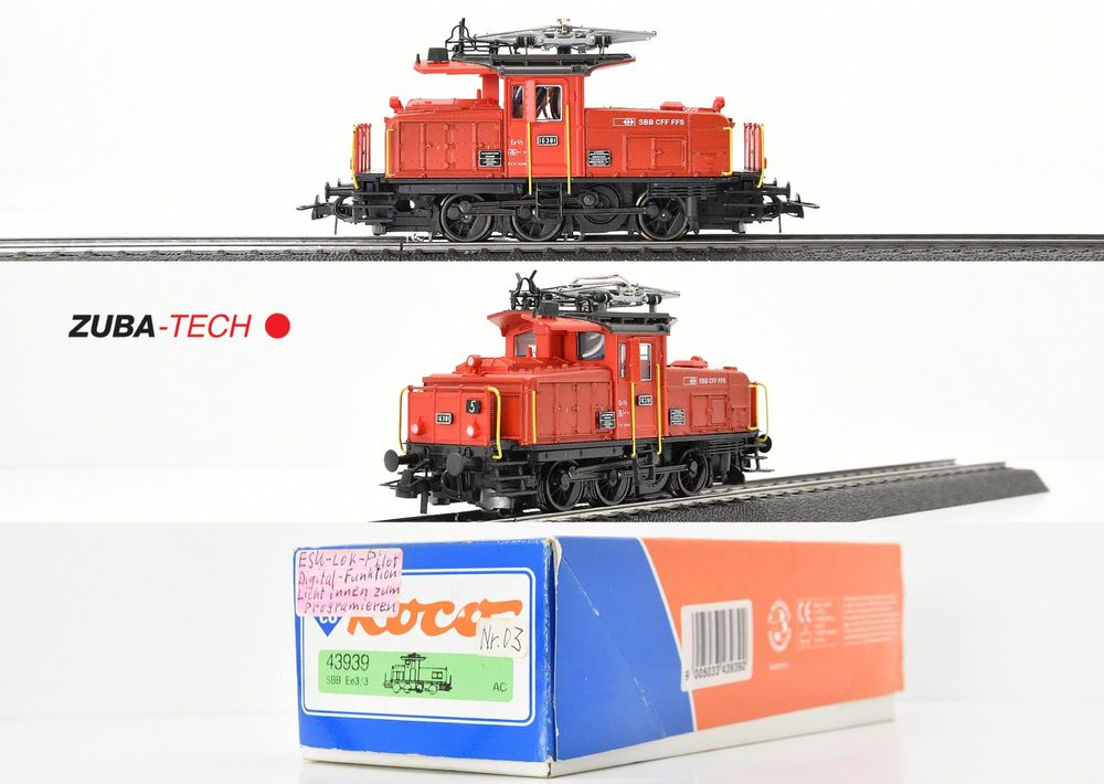Roco 43939 Rangierlok Ee 3/3 der SBB, H0 WS, Digital mit OVP | Kaufen auf Ricardo