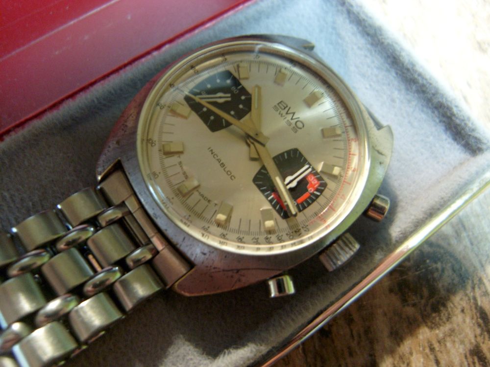 Super Rare BWC Chronograph mit BWC Box läuft TOP genau (Gebraucht) in ...