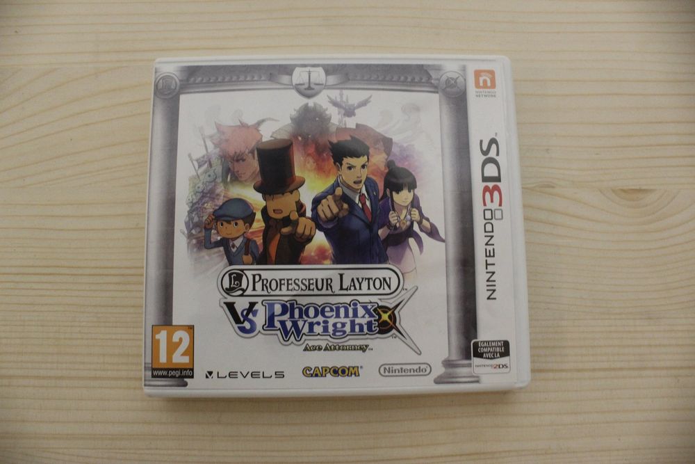 Professeur Layton vs Phoenix Wright - Nintendo 3DS (D'occasion) à ...