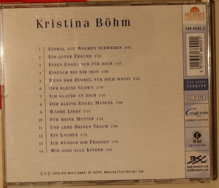 Kristina Böhn – Einmal Auf Wolken Schweben (Gebraucht) in Luzern für ...