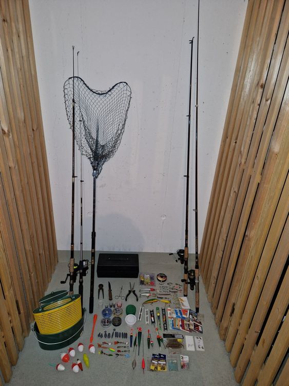 Komplettes, umfängliches Fischerset !! | Kaufen auf Ricardo