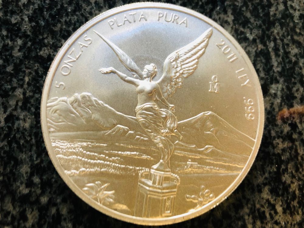 5 Oz Libertad XL Silbermünze Plantage Pura 999 er Feinsilber | Kaufen ...