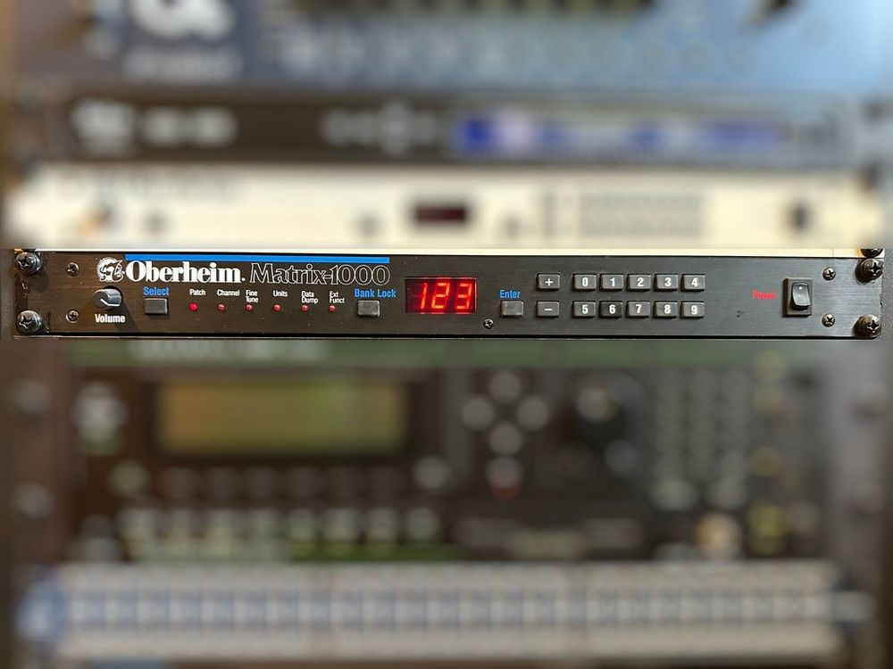 Oberheim Matrix-1000 (Black, 230V) (Gebraucht) in Lausanne für CHF 750 ...