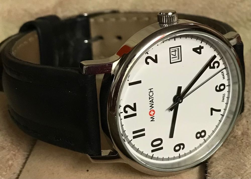 MONDAINE Swiss-Made Herrenuhr ( Quartz / 37 mm ) | Kaufen auf Ricardo