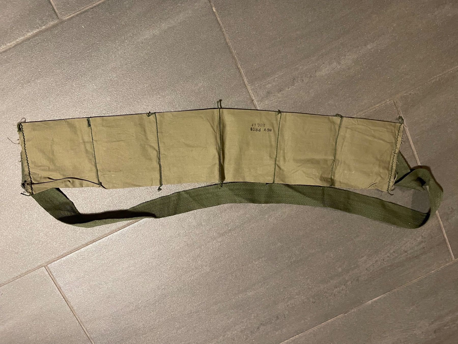 Original us Army Vietnam war Ammunition Bandoleer (D'occasion) à ...